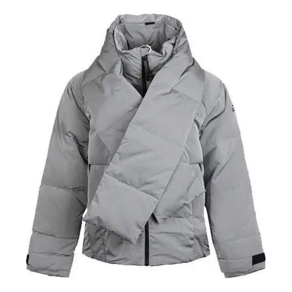 Adidas Glam On Puff Jacket - Grey