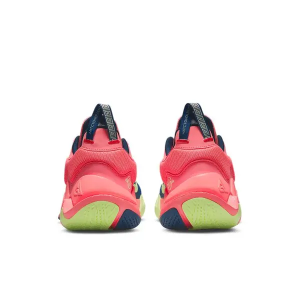 Nike Giannis Immortality 2 "dark Marina Blue Laser Crimson" Dm0825-400 - Blue/pink