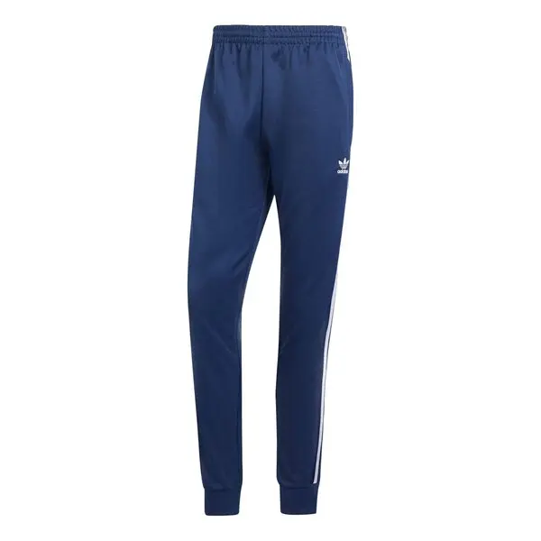 Adidas Adicolor Classics Sst Track Pants Asia Sizing 'blue White - Blue/white