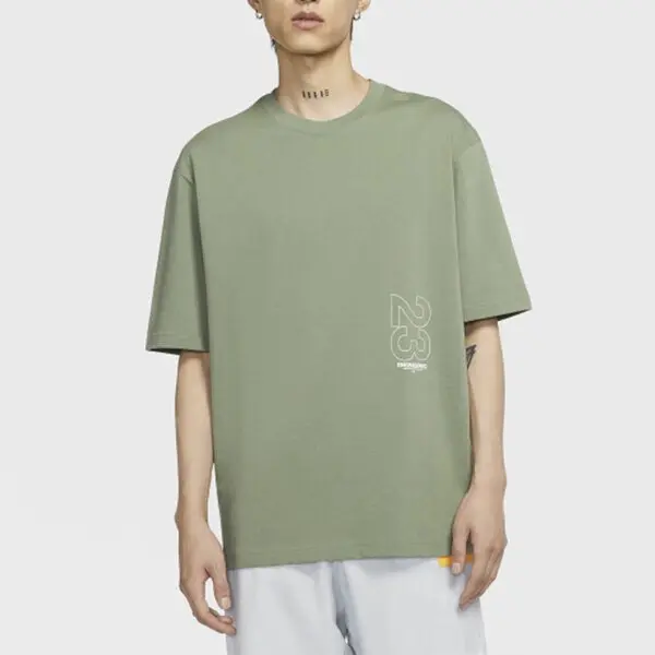 JORDAN 23 Enginereed Short Sleeve Round Neck Tops Short Sleeve