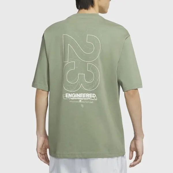 JORDAN 23 Enginereed Short Sleeve Round Neck Tops Short Sleeve