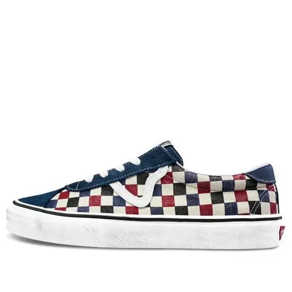 VANS Sport Low Top Sneakers - Blue/red