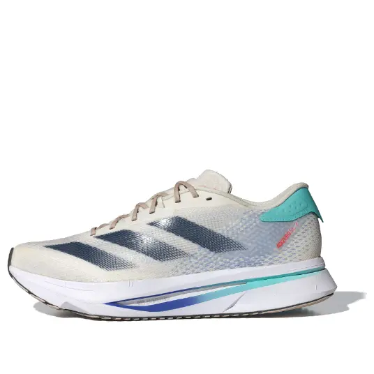 Adidas Adizero Sl2 Athletic Sneakers - Beige/cobalt Blue