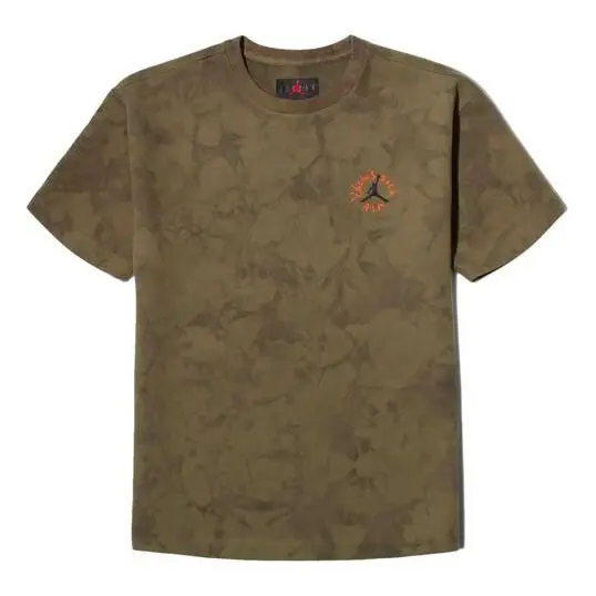 JORDAN 6 X Cactus Jack Travis Scott Short-sleeve T-shirt - Medium Olive