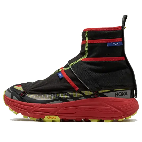 Hoka One One Mafate Three2 X Nicole Mclaughlin High Risk Athletic Boots - Black/red