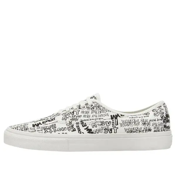 VANS Comme Des Garçons X Og Authentic Lx "graffiti" Sneakers - Black/white