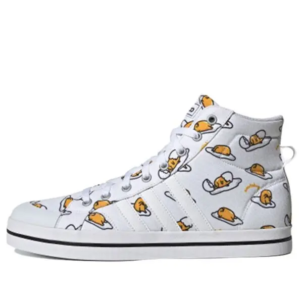 Adidas Neo Bravada Mid Sneakers - White/yellow