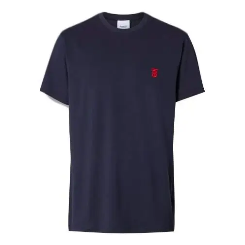 Burberry Monogram Motif Pattern Cotton Male - Blue
