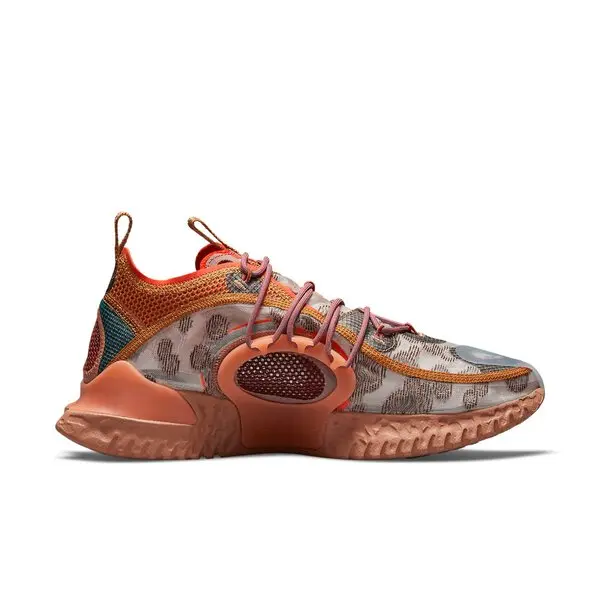Nike Ispa Flow 2020 "desert Sand" Sneakers - Brownred/gray