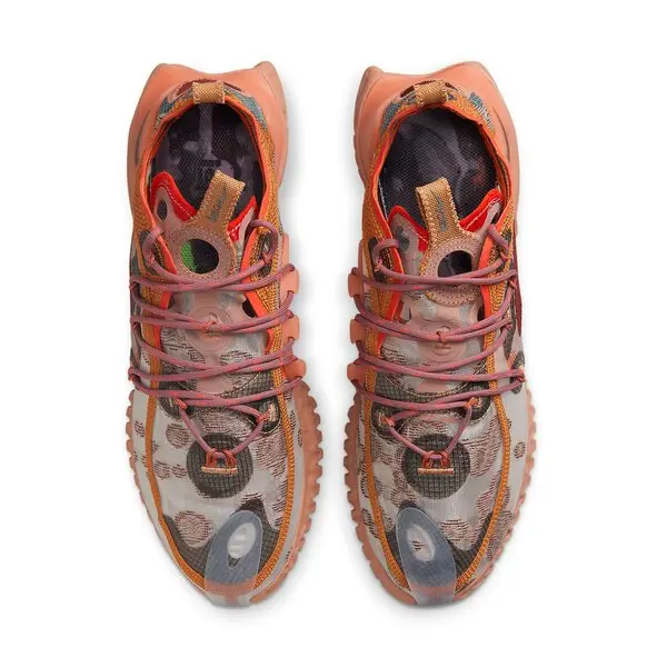 Nike Ispa Flow 2020 "desert Sand" Sneakers - Brownred/gray