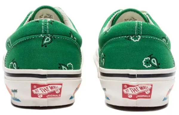 VANS Og Era Lx Paisley Fern Low Top Sneakers - Green