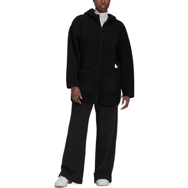 Adidas Polar Fleece Long Hooded Track Top
