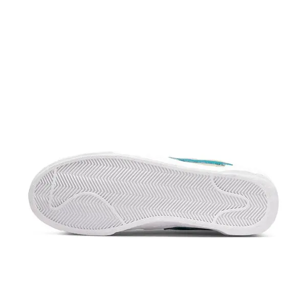 Nike X Sacai X Kaws Blazer Low "reed" Sneakers - /blue/orange