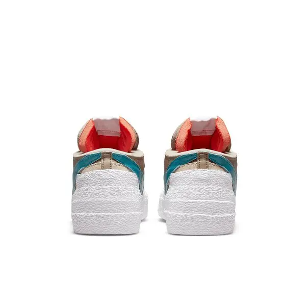 Nike X Sacai X Kaws Blazer Low "reed" Sneakers - /blue/orange