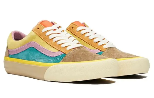 VANS Old Skool Vlt Lx Sneakers - Yellow/blue/brown