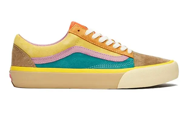 VANS Old Skool Vlt Lx Sneakers - Yellow/blue/brown