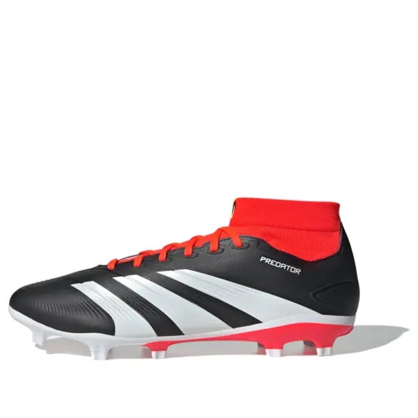 Adidas Predator 24 League Fg Soccer Cleats - Core Black/cloud White/solar Red