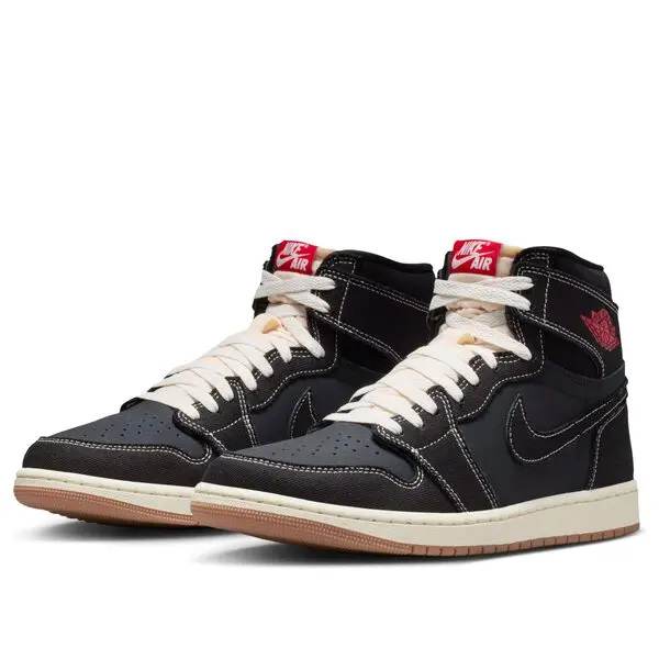 JORDAN Air 1 Retro High Og Flight Club - Black/sail/team Red