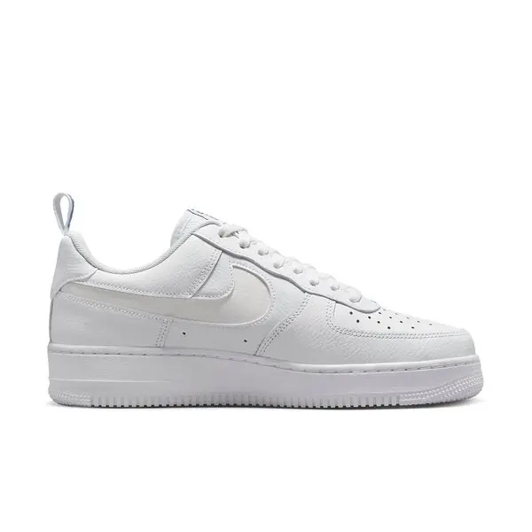 Nike Force 1 Low Cut Out Sneakers - White/blue