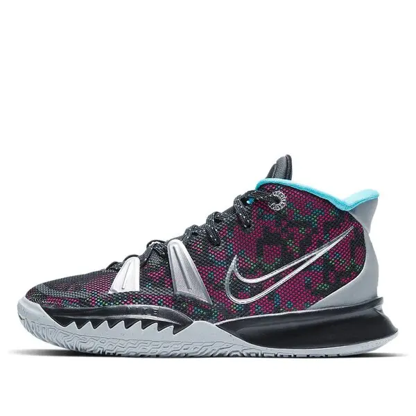 Nike Kyrie 7 'pixel Camo' Basketball Shoes - Black