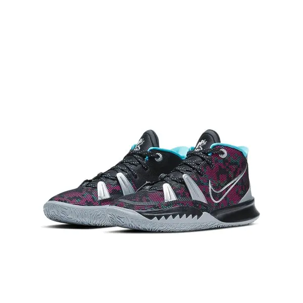 Nike Kyrie 7 'pixel Camo' Basketball Shoes - Black