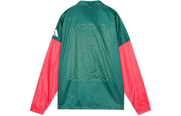 Adidas Jacket With Colorblock And Graphic Details