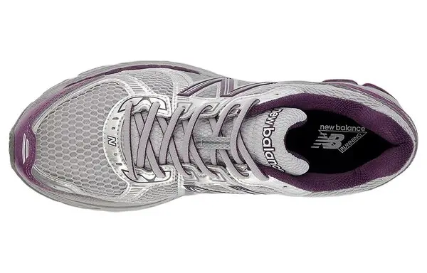 NEW BALANCE 860 V2 Athletic Sneakers - Grey/white/purple