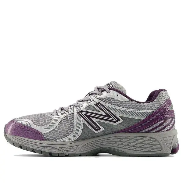 NEW BALANCE 860 V2 Athletic Sneakers - Grey/white/purple