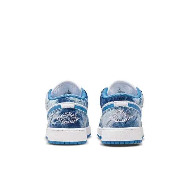 JORDAN Air 1 Low - White/blue