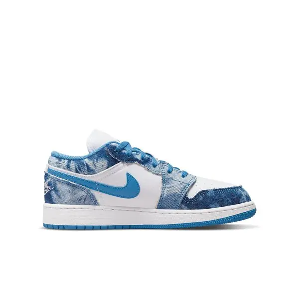 JORDAN Air 1 Low - White/blue