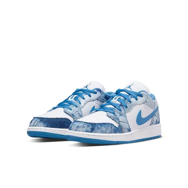 JORDAN Air 1 Low - White/blue