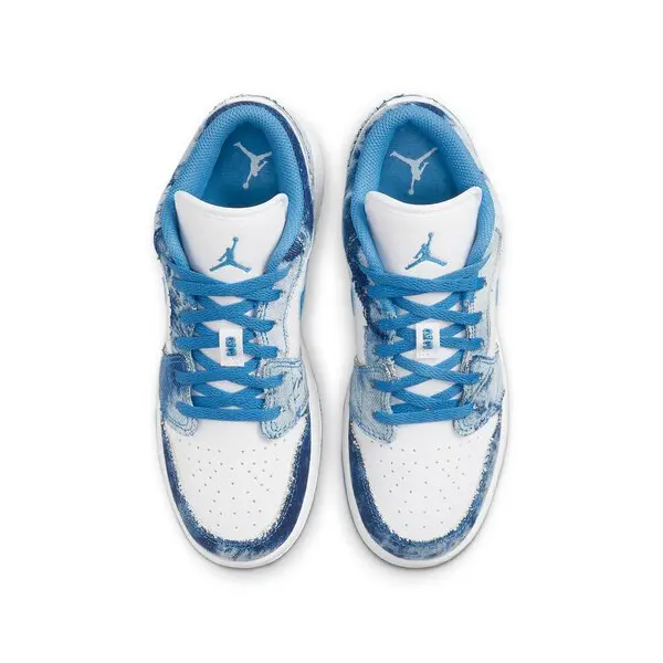 JORDAN Air 1 Low - White/blue