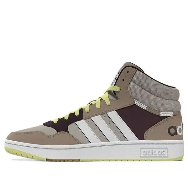 Adidas Hoops 3.0 Mid Sneakers - Brown