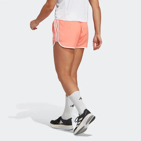 Adidas Marathon 20 Running Shorts - Orange