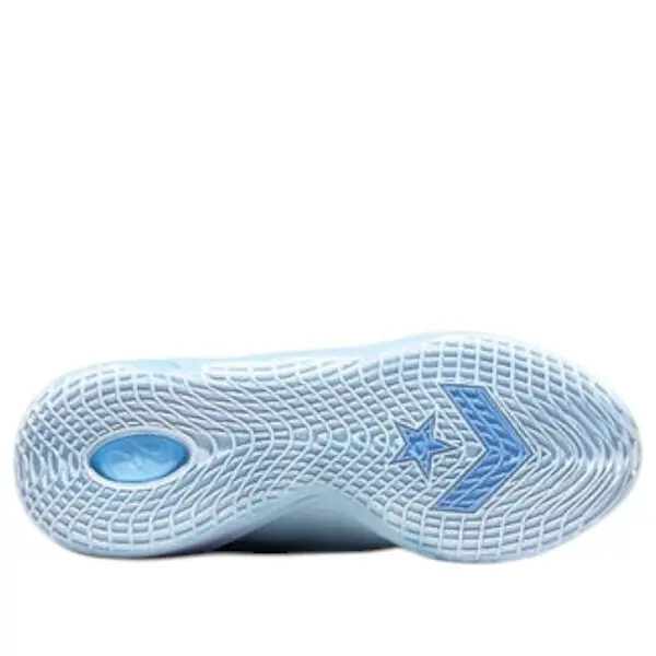 CONVERSE Monochromatic Neoprene Sneakers With Zoom Air Cushioning - Masi Blue