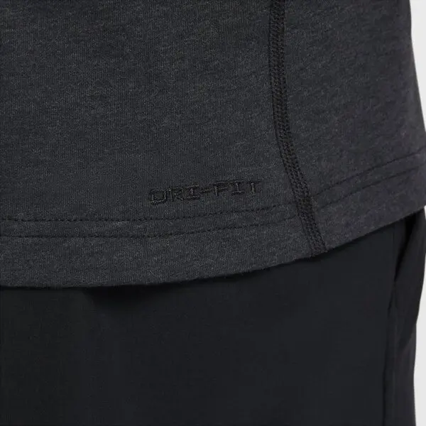 Nike Primary Swoosh Dri-fit T-shirt - Black/white