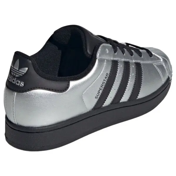 Adidas Superstar Ii "silver Metallic Black