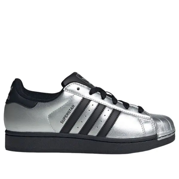 Adidas Superstar Ii "silver Metallic Black