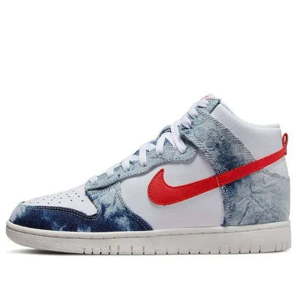 Nike Dunk High "washed Denim" Sneakers