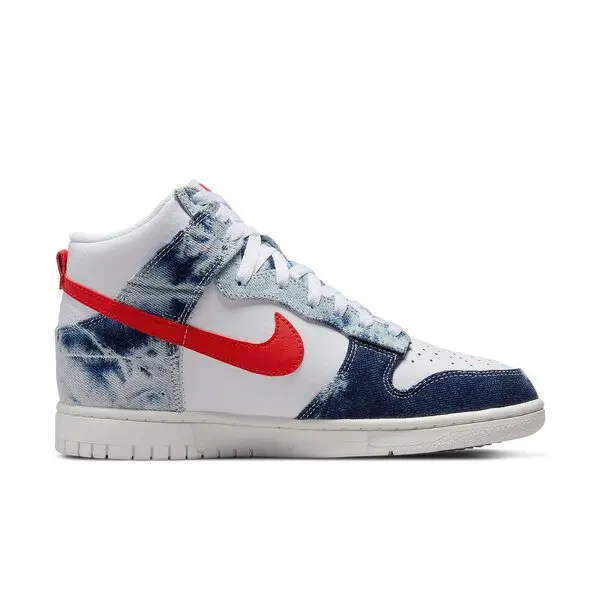 Nike Dunk High "washed Denim" Sneakers