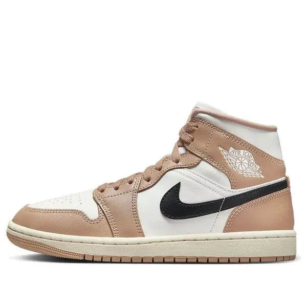 JORDAN Air 1 Mid Sneakers - Sail/black/desert