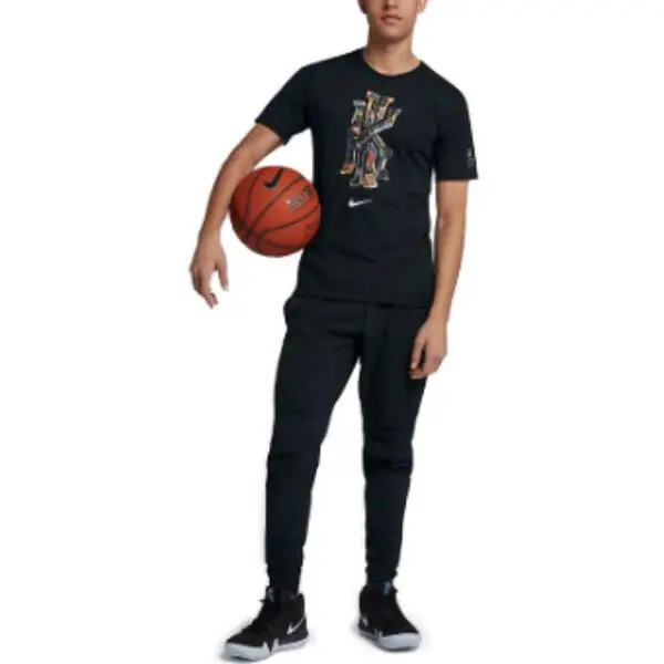 Nike Dri-fit Kyrie Cny Tee 'black - Default Colorway