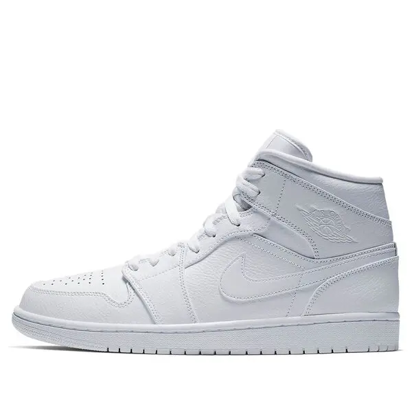 JORDAN 1 Mid Sneakers - White