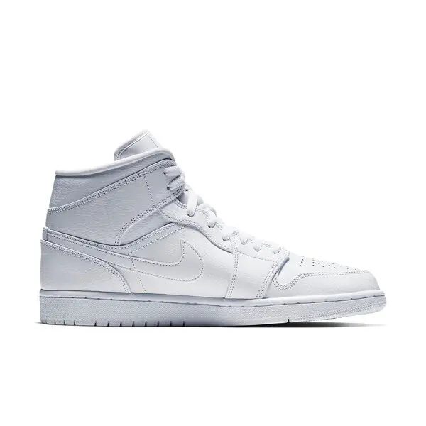 JORDAN 1 Mid Sneakers - White