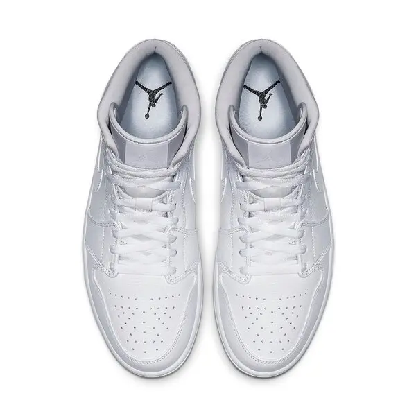 JORDAN 1 Mid Sneakers - White
