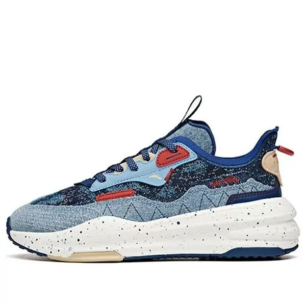 ANTA C37 Low Top Sneakers - Blue/white