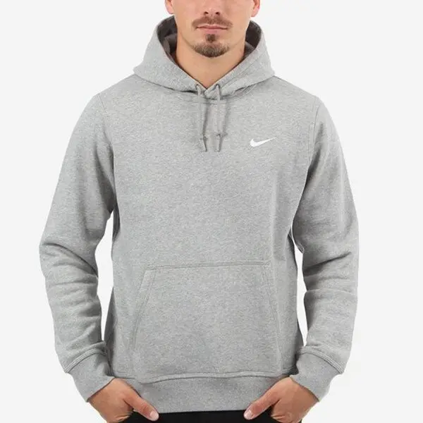 Nike Club Swoosh Logo Hoodie