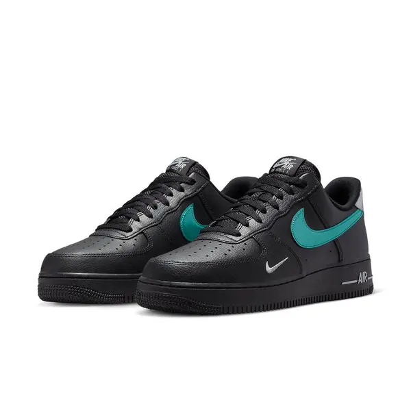 Nike Force 1 '07 Low - Black/teal/grey