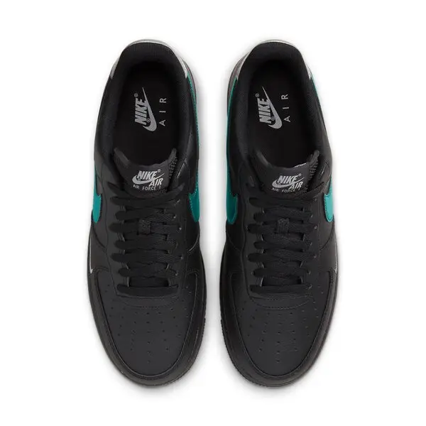 Nike Force 1 '07 Low - Black/teal/grey