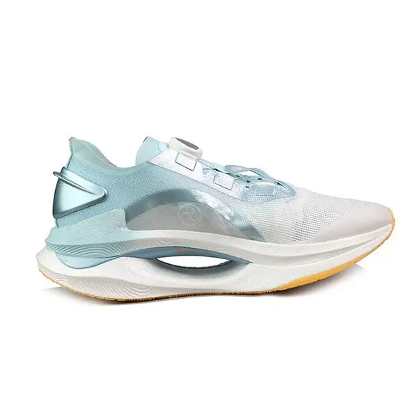LI-NING Essential Sneakers - White/blue/yellow